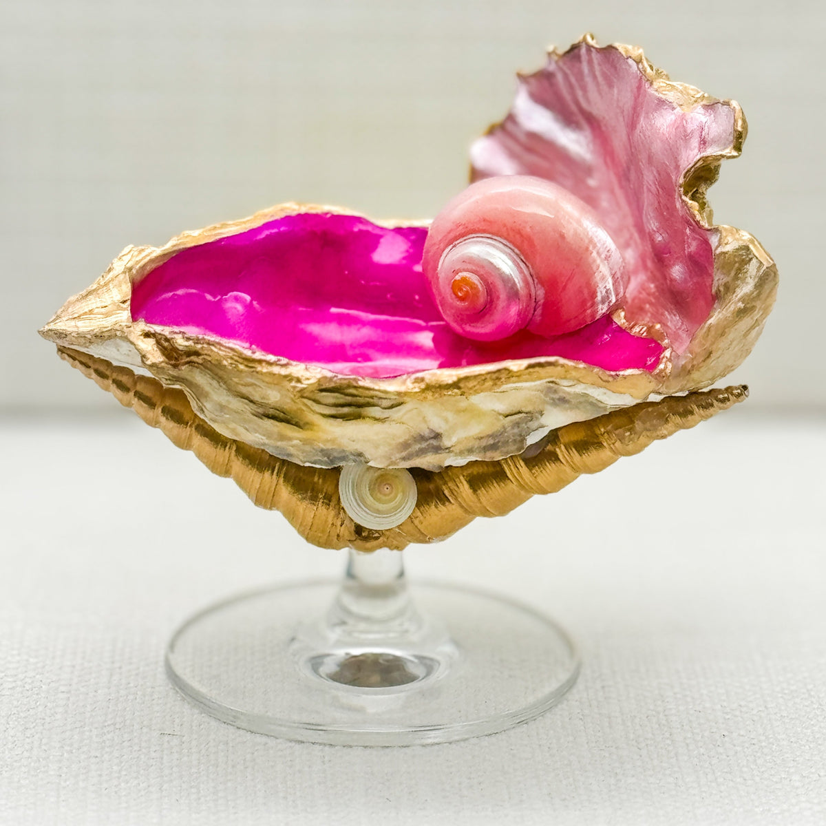Little Deuce Coupe | Shuck and Awe | Decorative Shell Wine Glass– Shuck ...