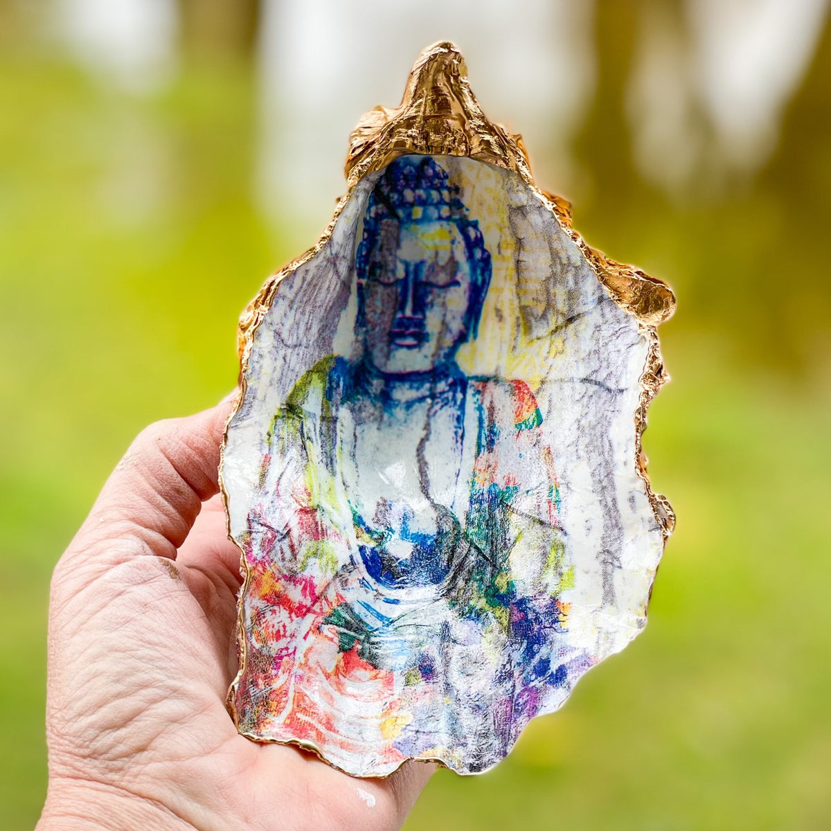 Nirvana Mama | Zen Collection Decoupage Shells– Shuck & Awe